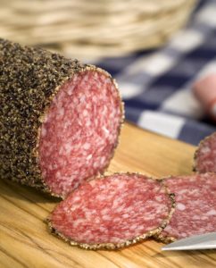 German Peppered Salami Slices 100g | Isthambul